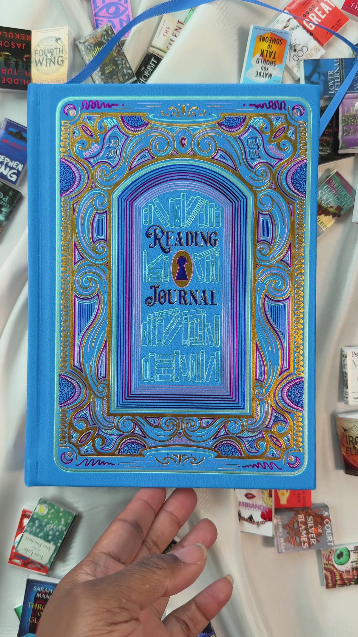 Cerulean Blue Reading Journal – ARTXSUN